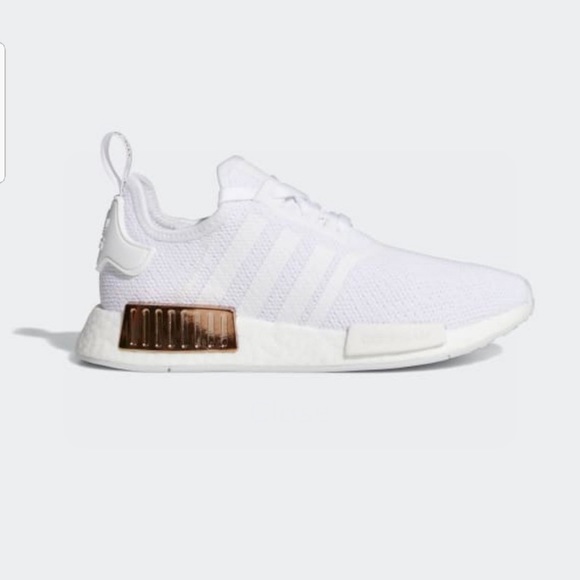 adidas | Shoes | Adidas Nmd R White And Rose Gold | Poshmark